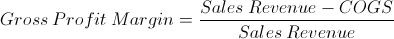 Gross Profit Margin Formula (with Calculator)